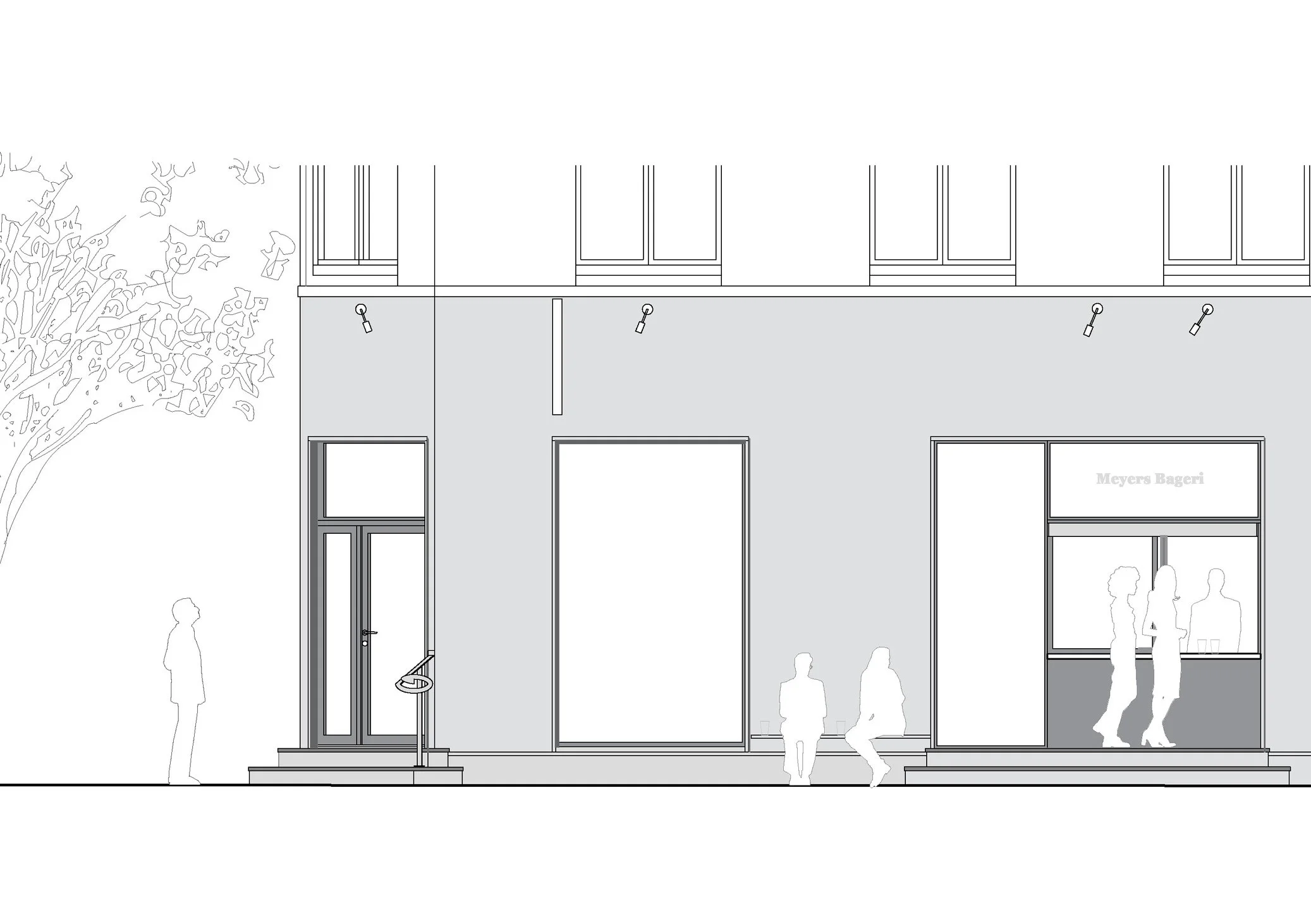 Ombygning af Meyers Bageri, Frederiksberg — arkitekt louise bjerregaard