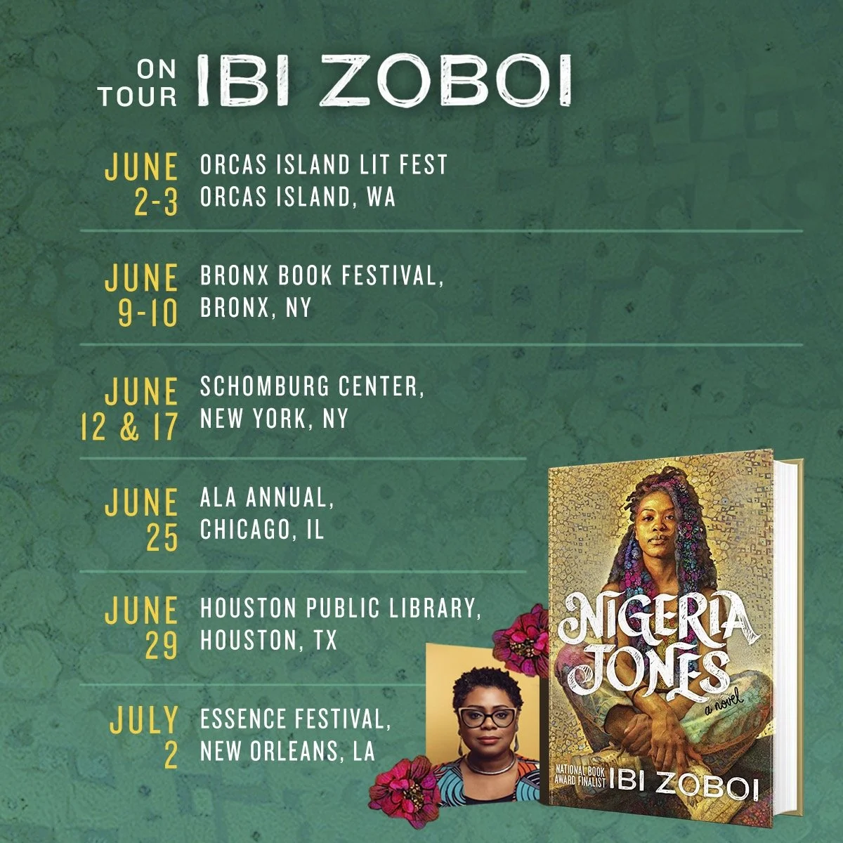 NIGERIA JONES June-July 2023 Events — Ibi Zoboi