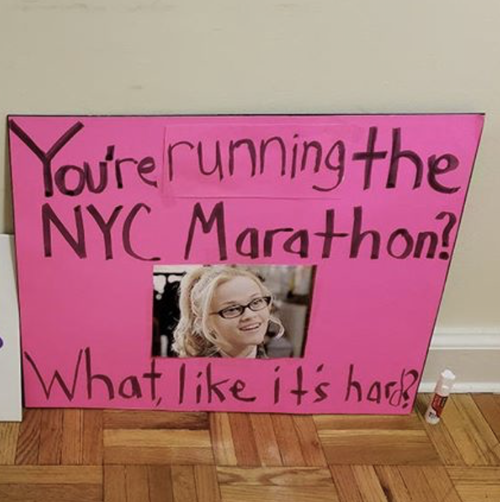 Funny race day spectator Signs From the 2018 NYC Marathon | Badass Lady ...