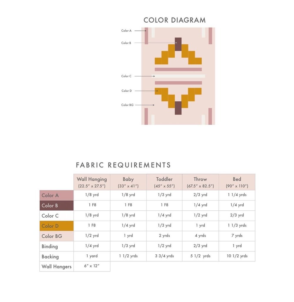 Paloma Quilt Pattern — Bay Avenue Studio