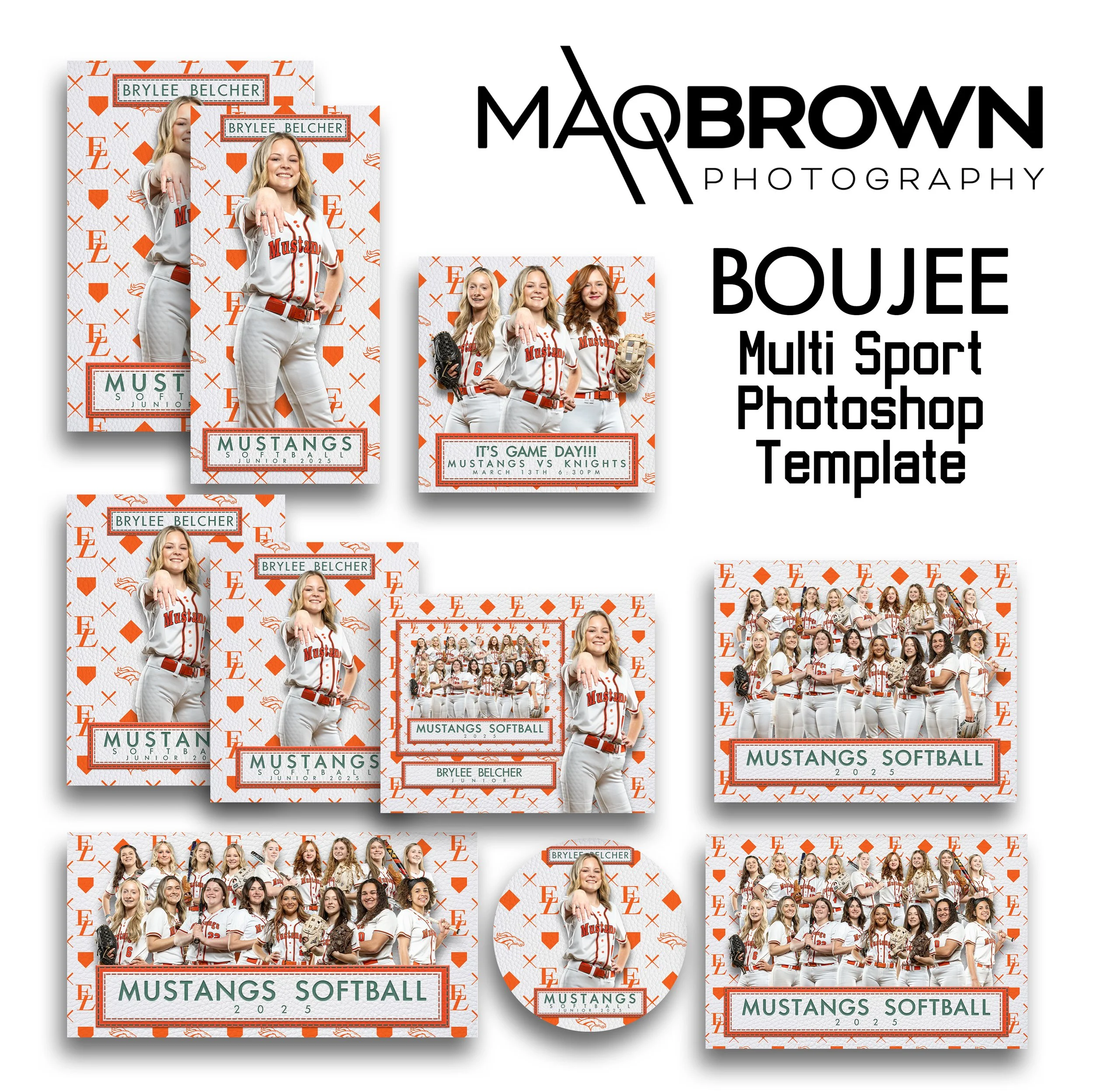 Premium Photoshop Templates for Sports & Inside The Box by Maq Brown ...