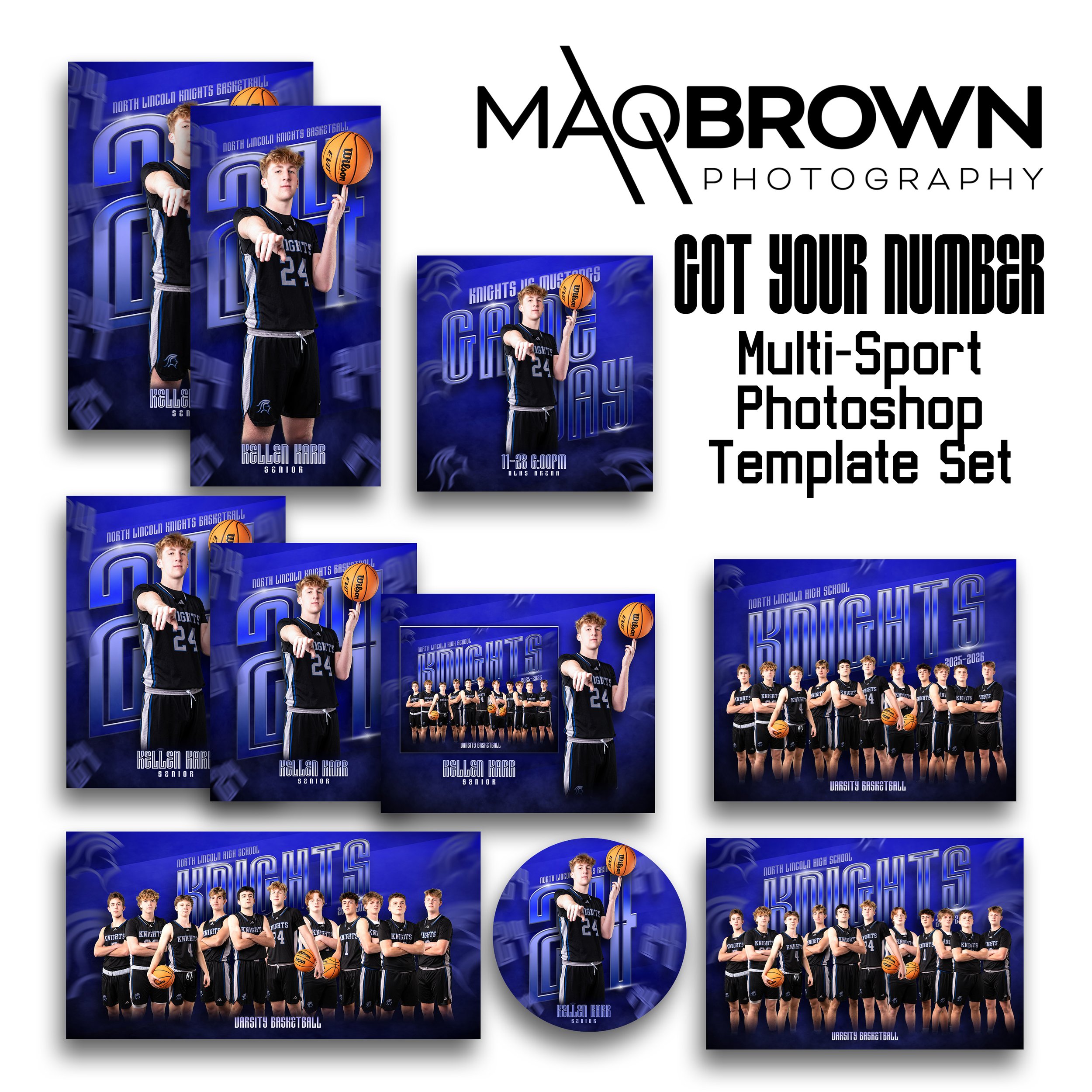 Premium Photoshop Templates for Sports & Inside The Box by Maq Brown ...