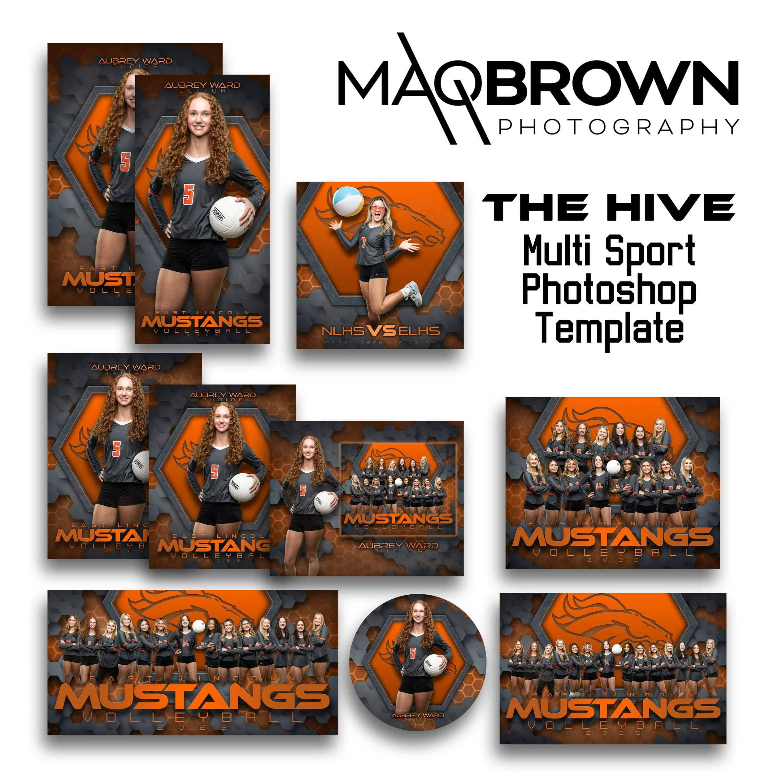 Premium Photoshop Templates for Sports & Inside The Box by Maq Brown ...