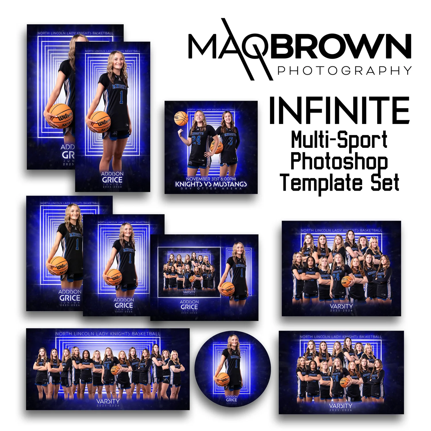 Premium Photoshop Templates for Sports & Inside The Box by Maq Brown ...