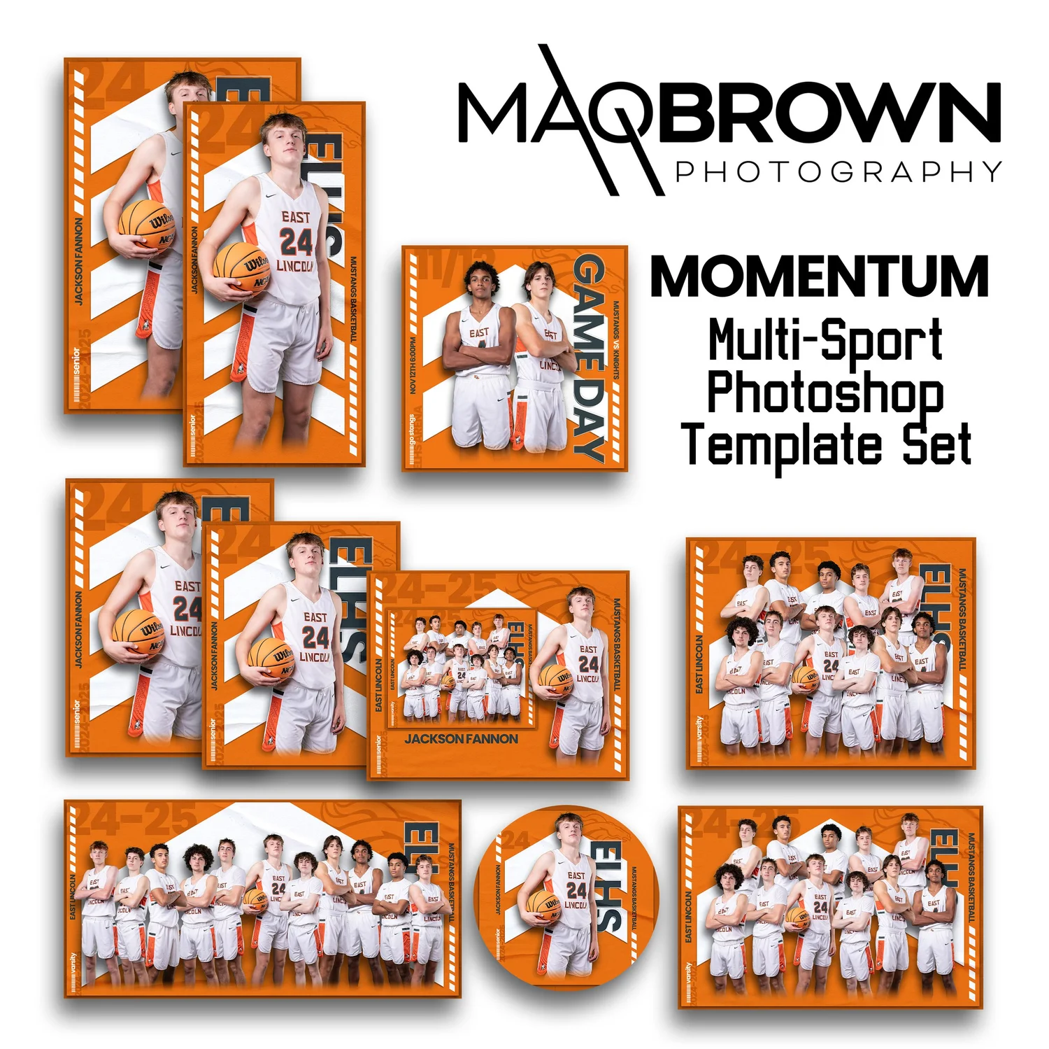 Premium Photoshop Templates for Sports & Inside The Box by Maq Brown ...