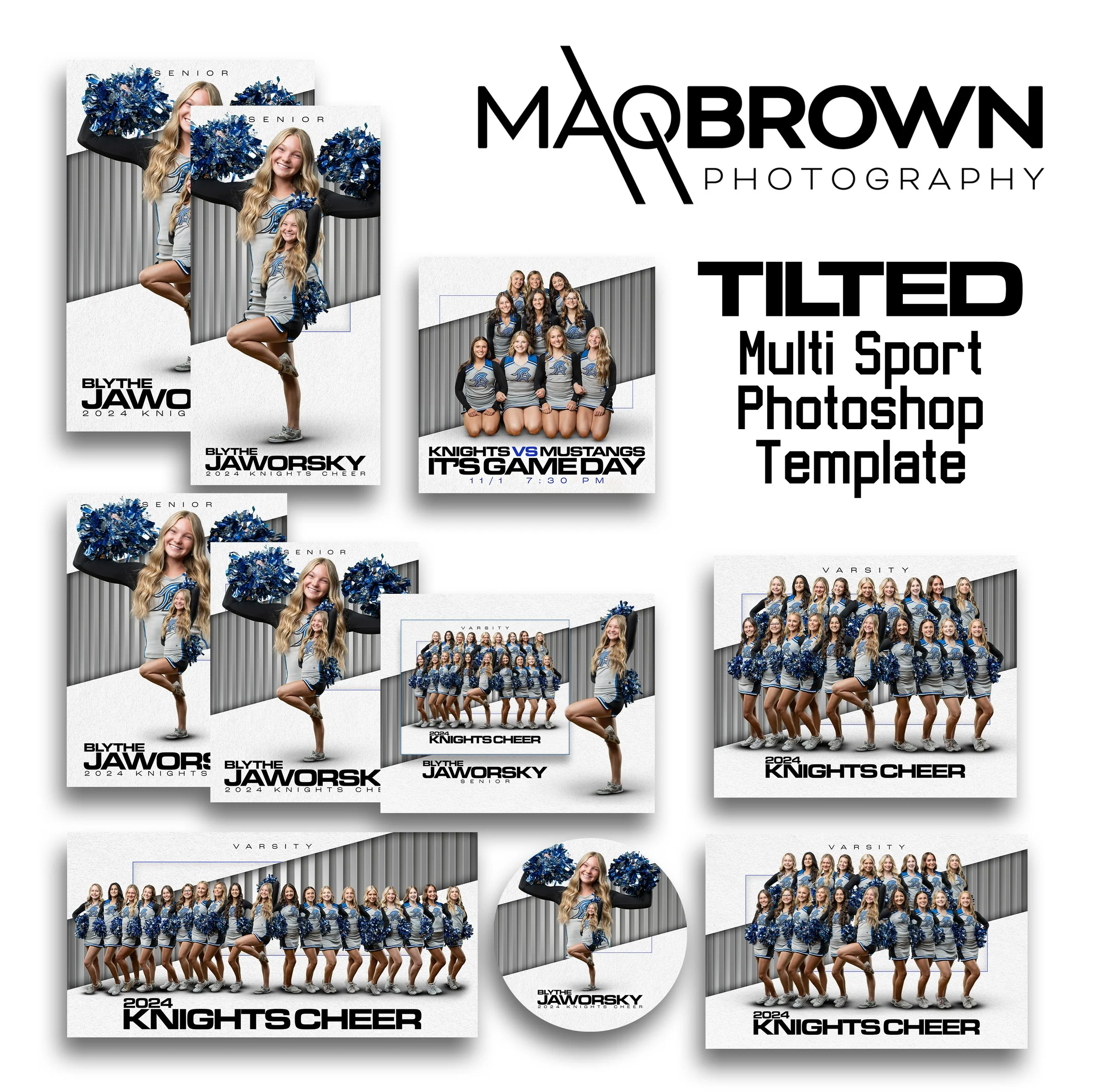 Premium Photoshop Templates for Sports & Inside The Box by Maq Brown ...