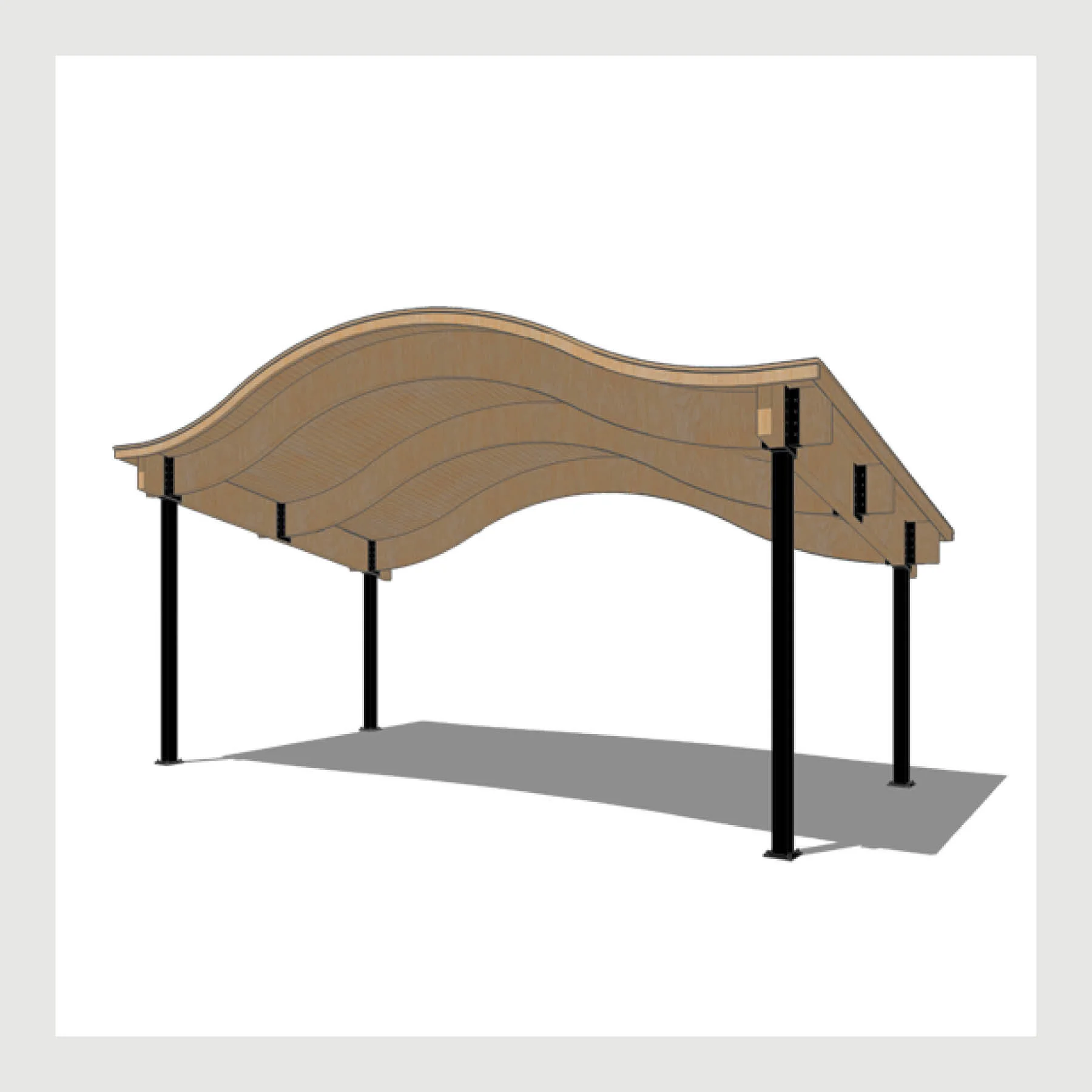 Metal Shade Structures — Park Planet