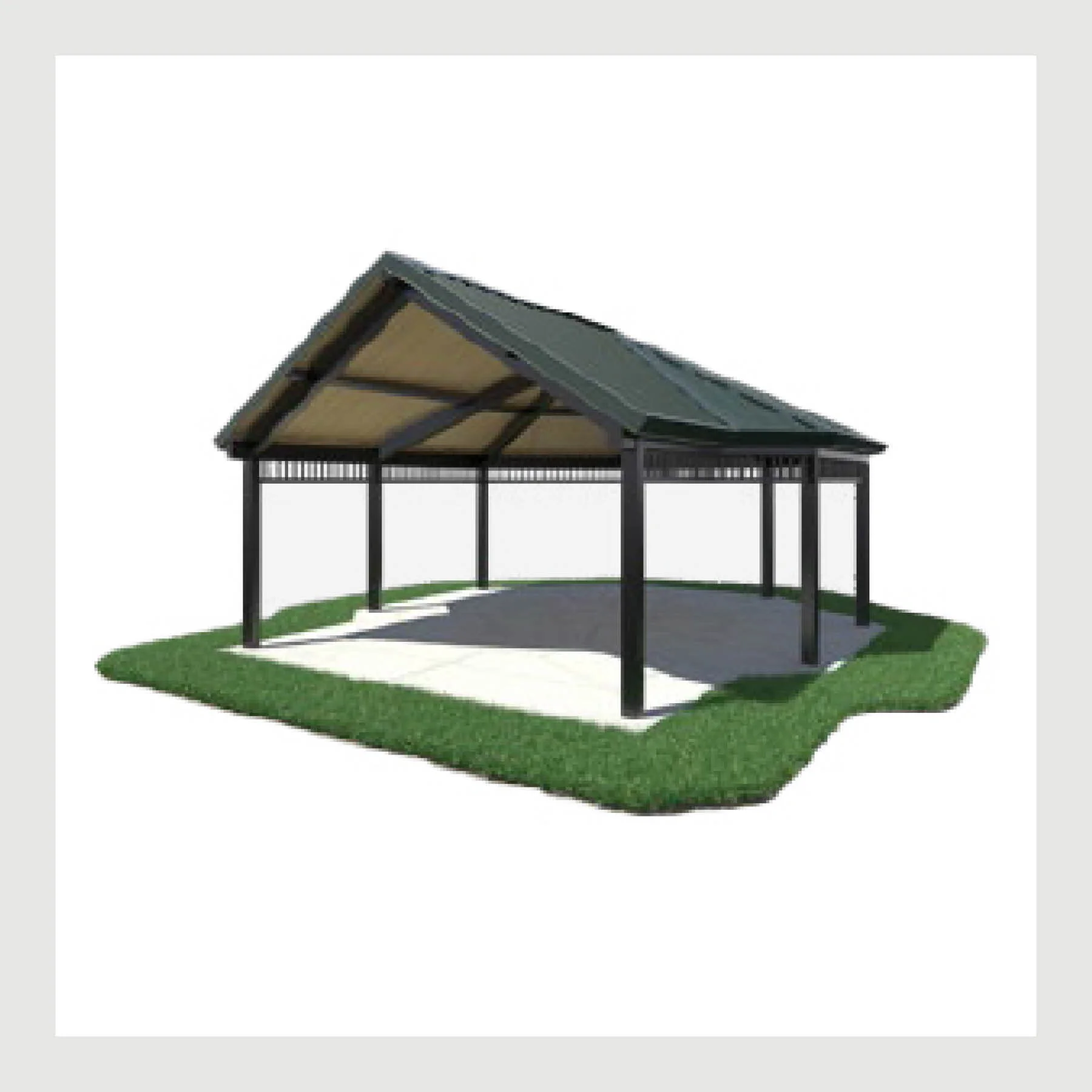 Metal Shade Structures — Park Planet