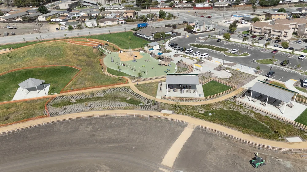 Custom Metal Park Structures at Ensen Community Park — Park Planet