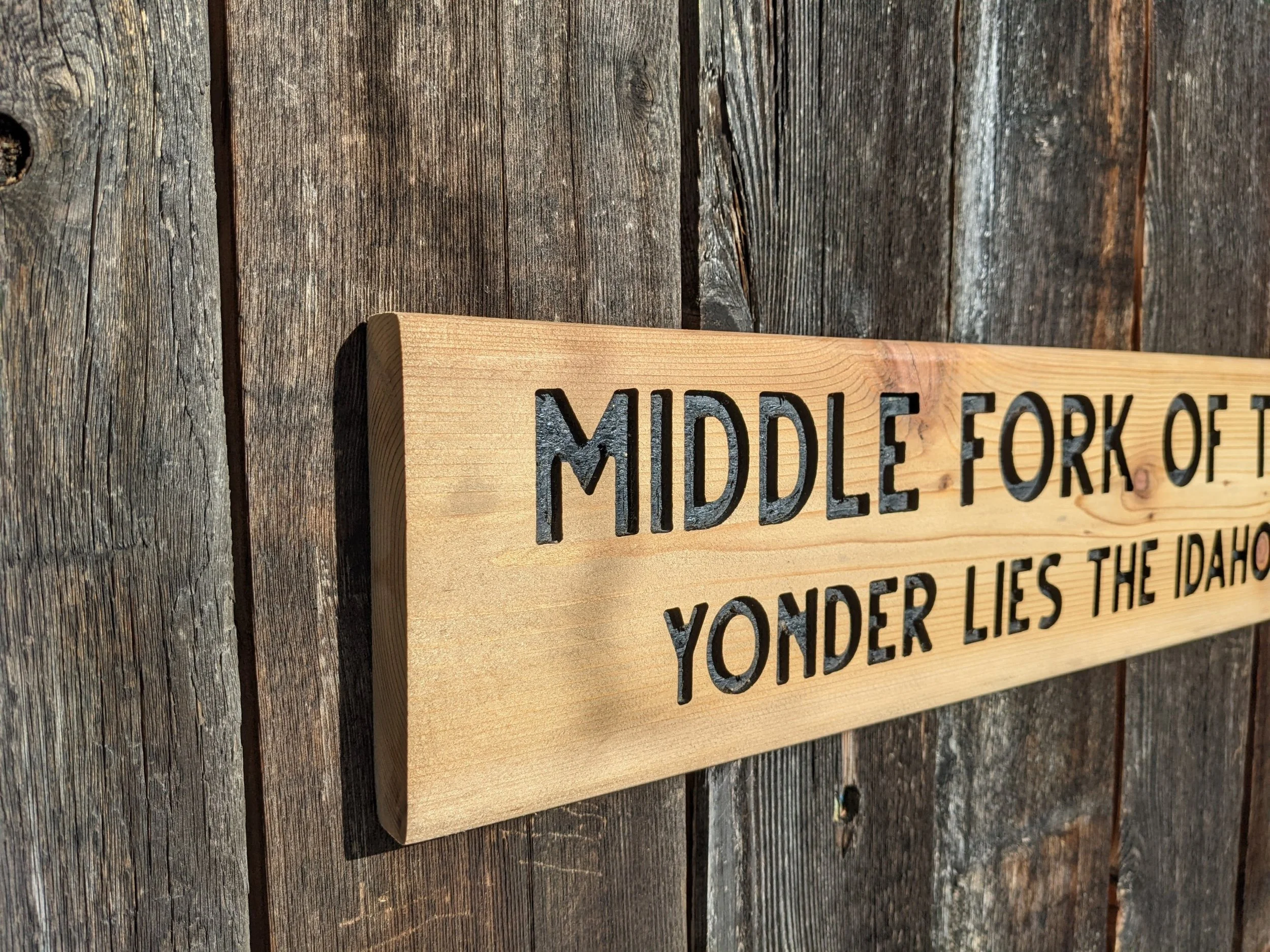 Yonder Lies the Idaho Wilderness Sign — Idaho Rivers United