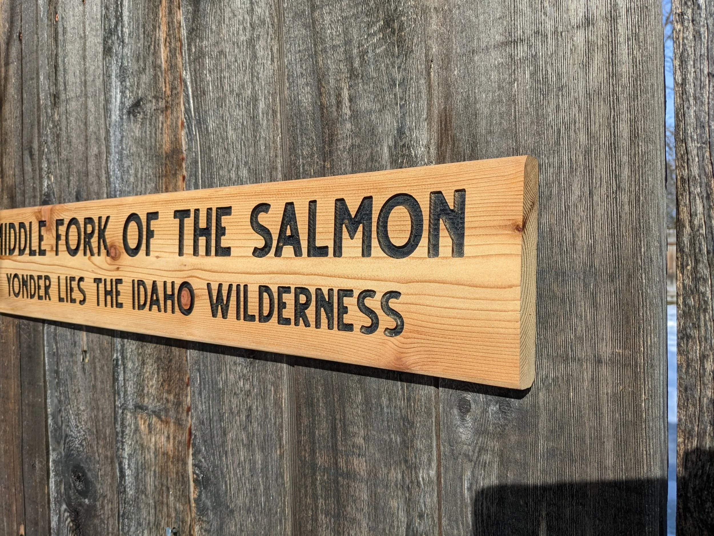 Yonder Lies the Idaho Wilderness Sign — Idaho Rivers United