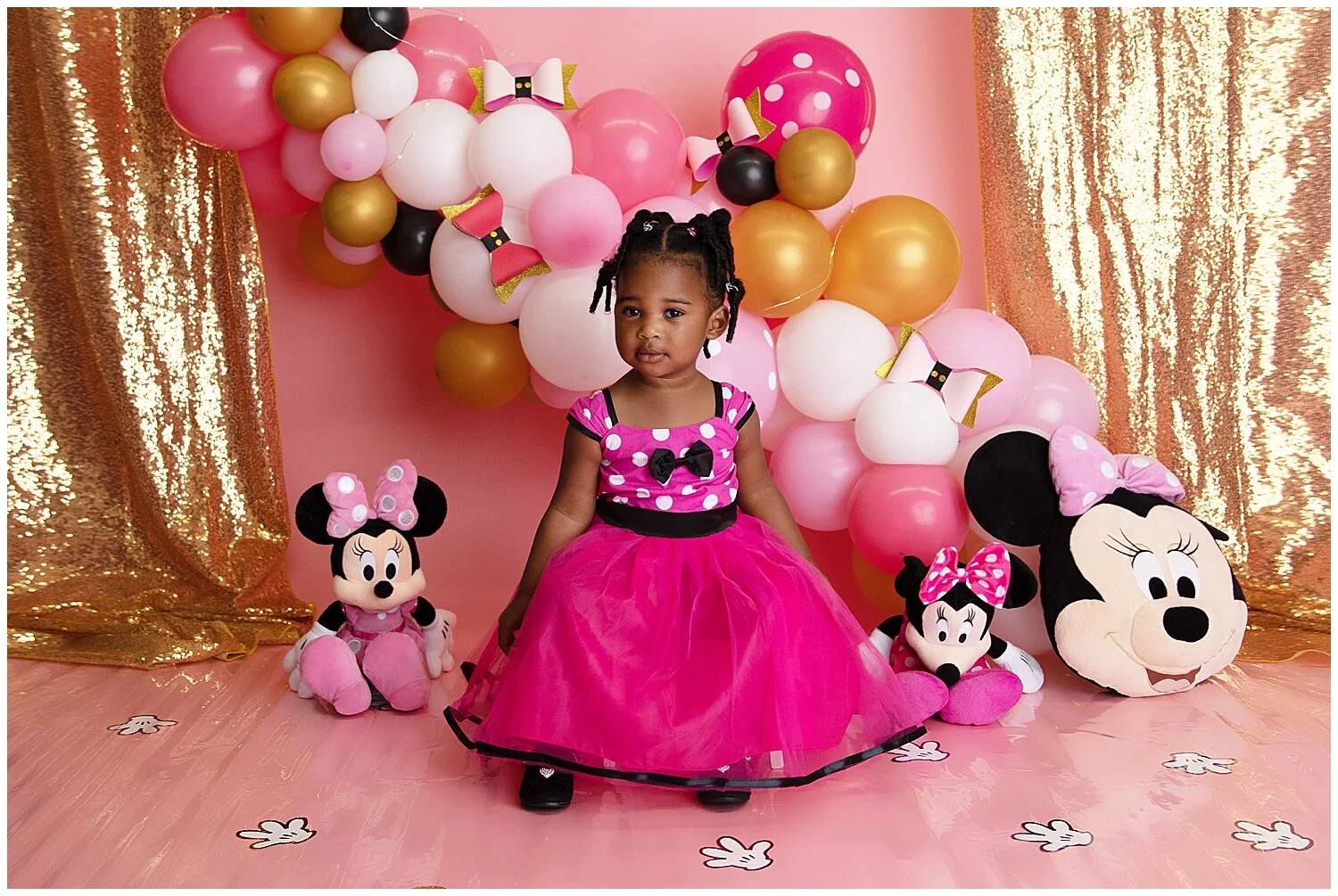 Birthday Photography | Saige’s Minnie Mouse Session — Camera Queen ...