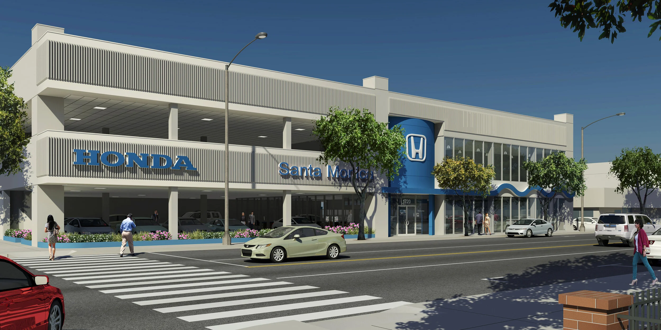 Automotive (Honda Of Santa Monica) — AHT Architects