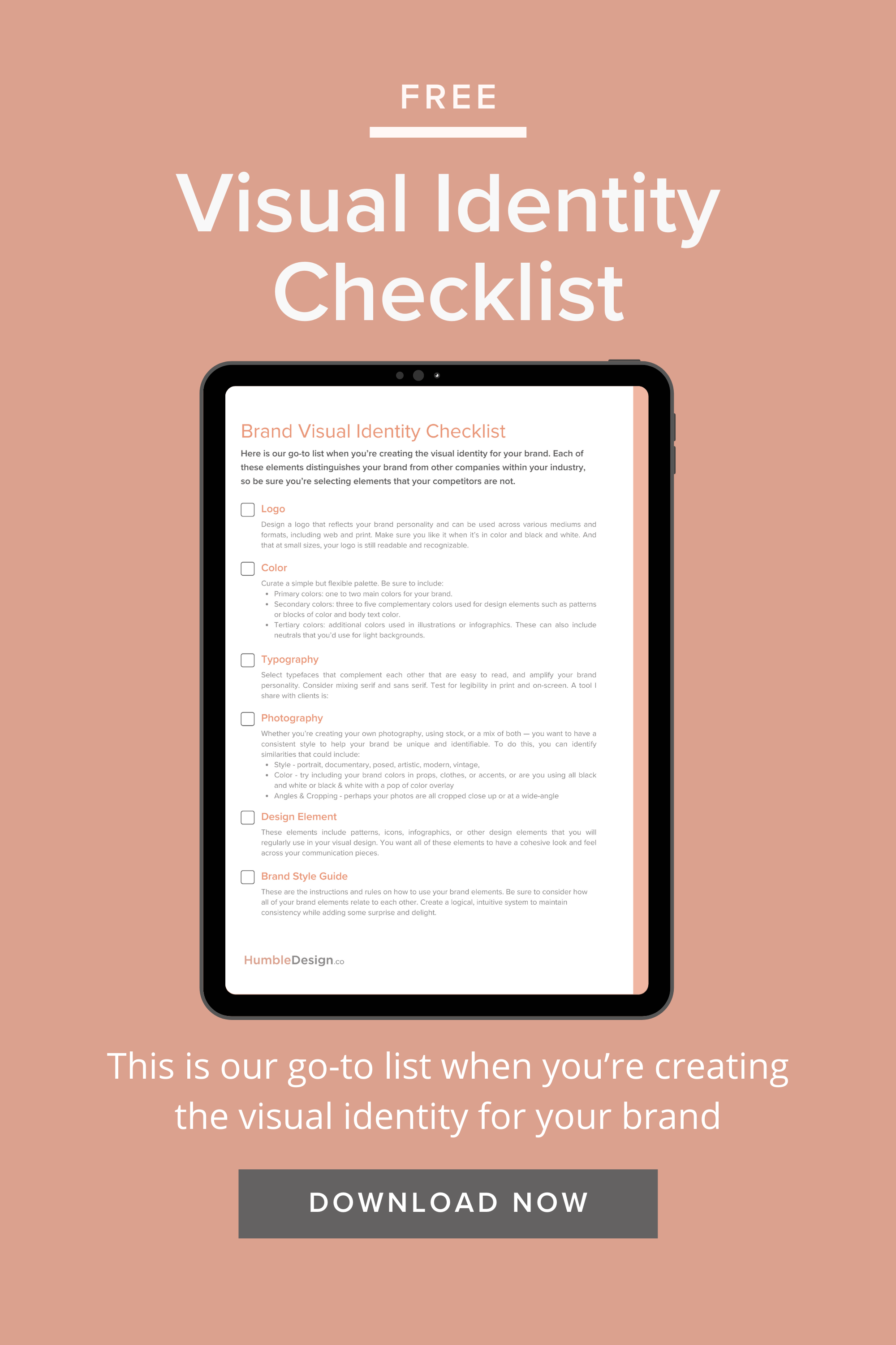 Logo Design Checklist