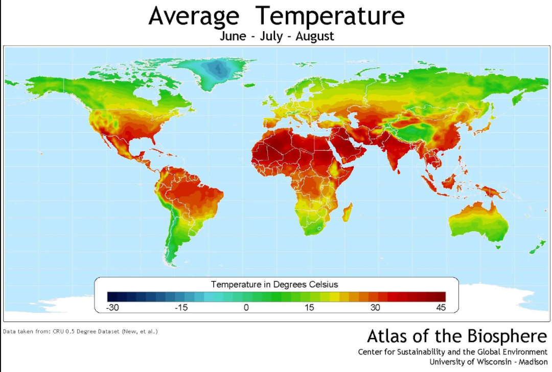 Temperature and Precipitation — Madeline James Writes