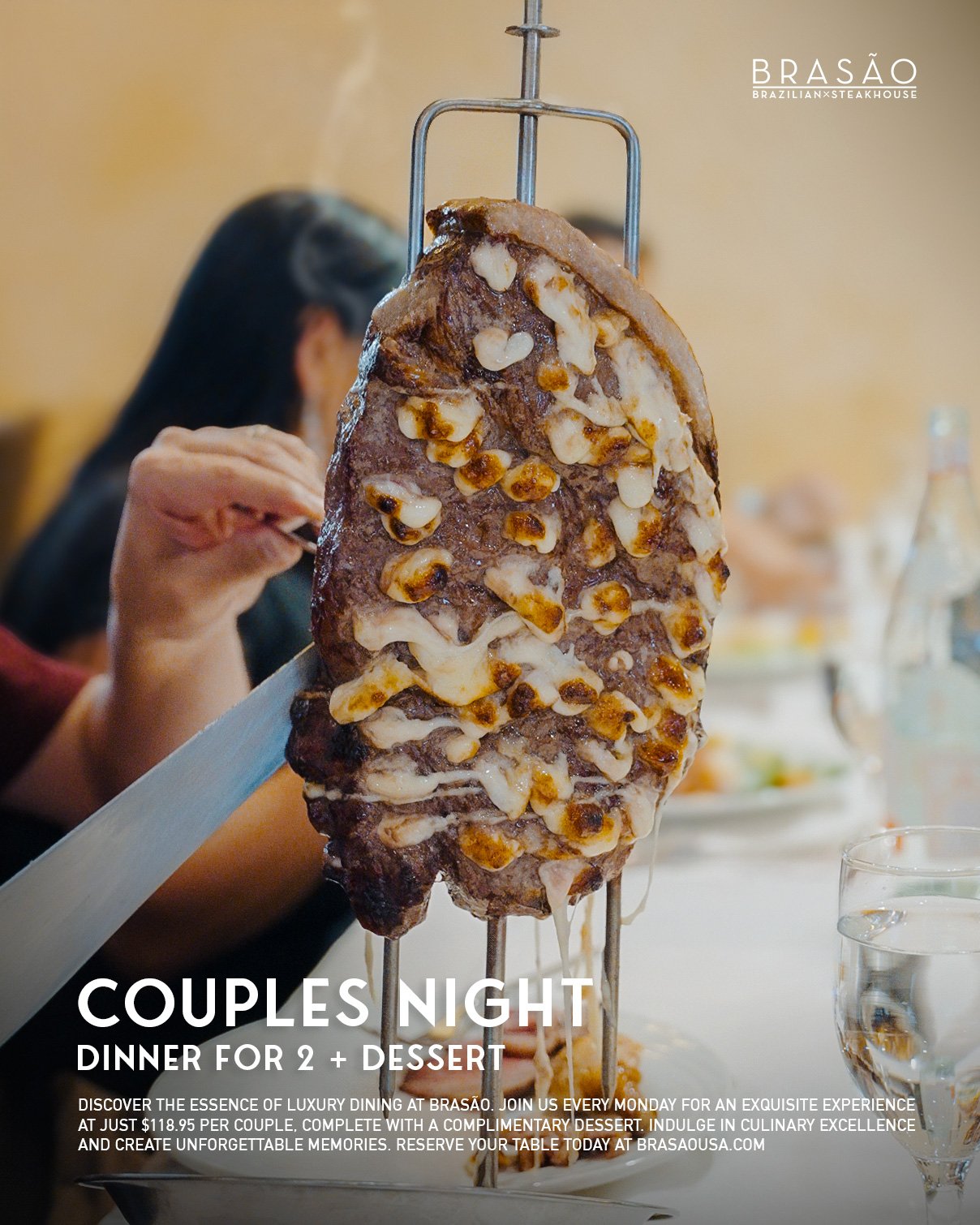 Brazilian Steakhouse Restaurant Near Me | Brasão Restaurants