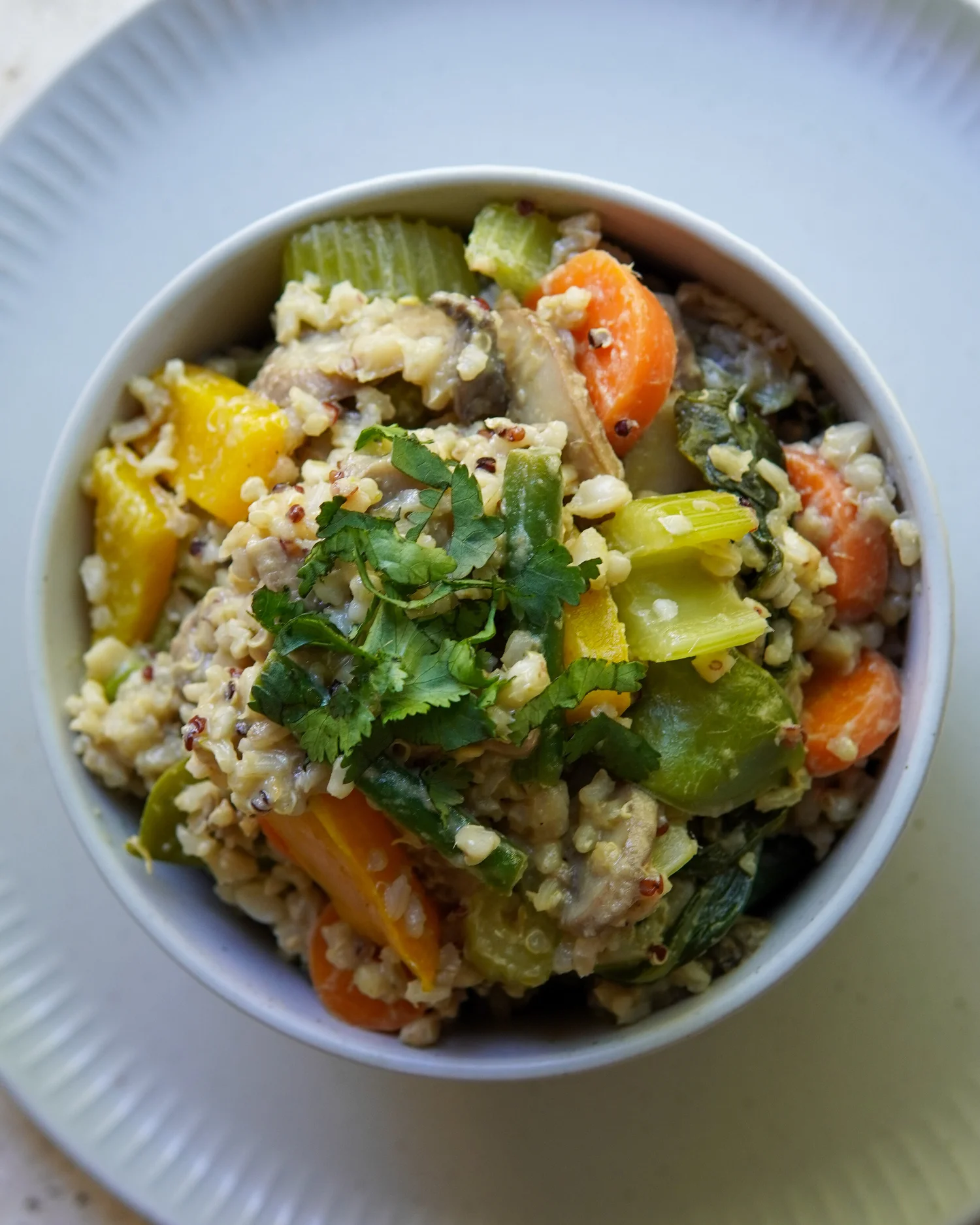 Green Curry Risotto — Umoya Wellness