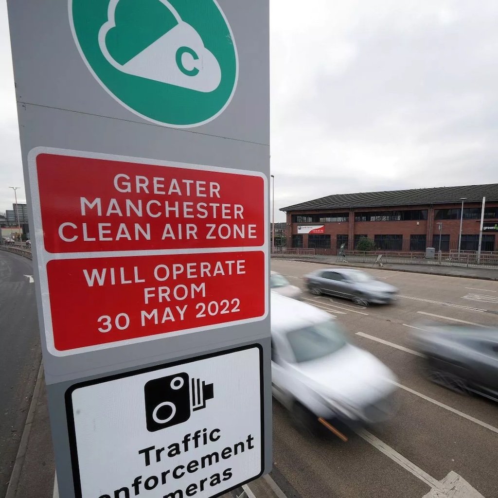 Government backs Manchester’s CAZ-free plan to improve air quality ...