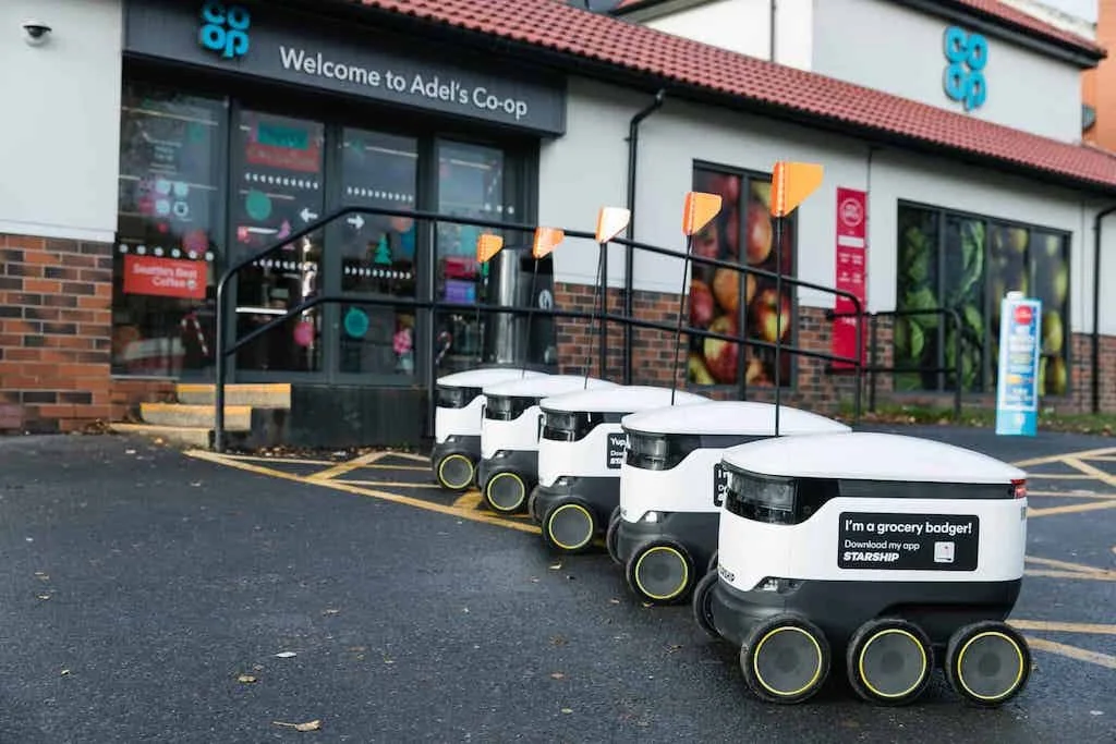 Starship autonomous robot deliveries now offered in Leeds — Interchange UK