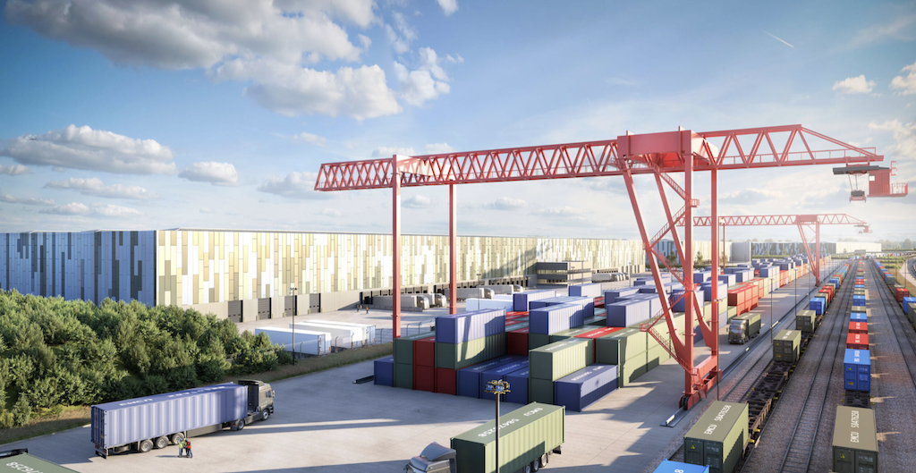 Work starts on UK’s largest intermodal logistics park in the West ...