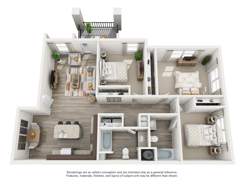 | Pet Friendly 2 and 3 Bedroom Apartments in Cookeville