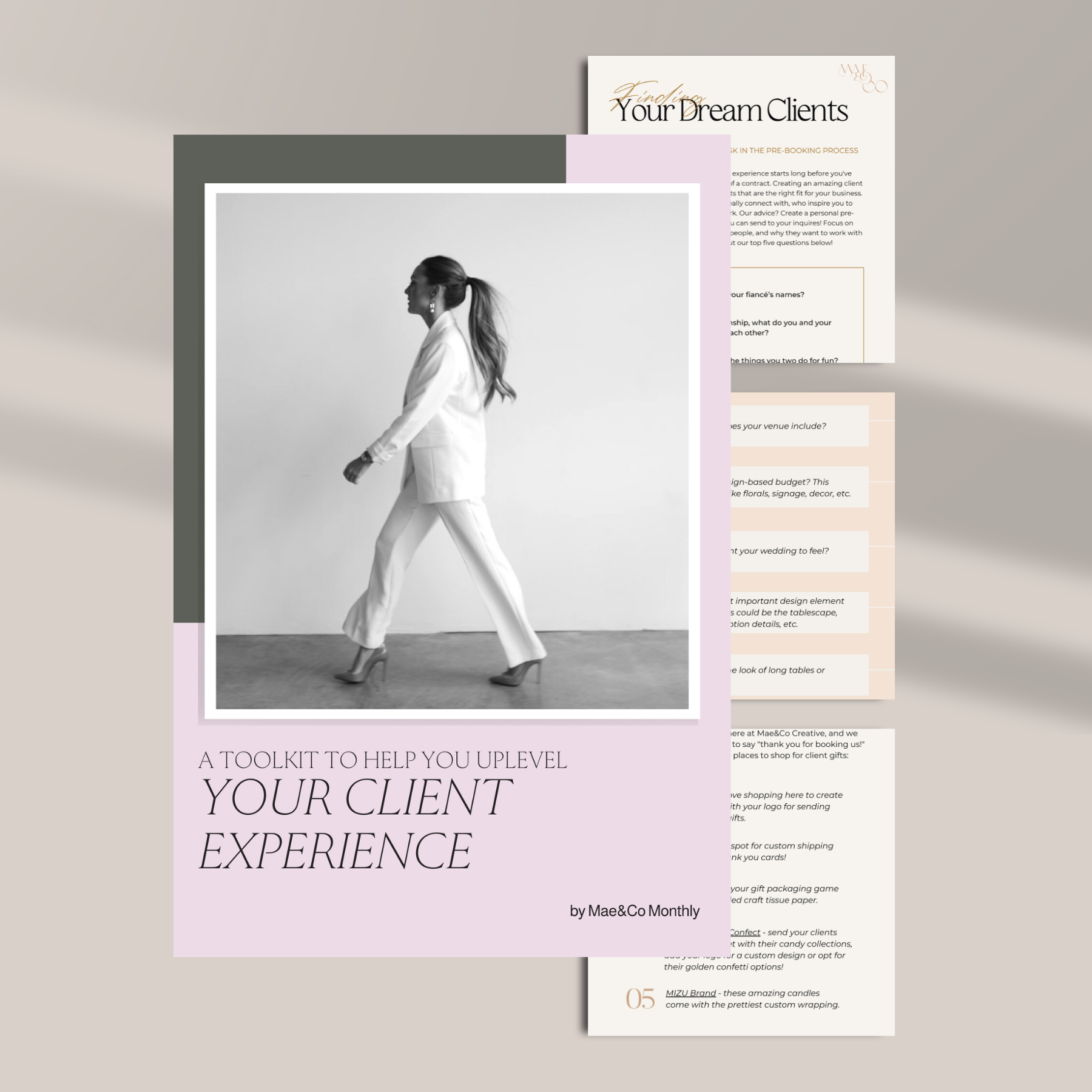 Client Experience Tool Kit — Mae&Co Shop