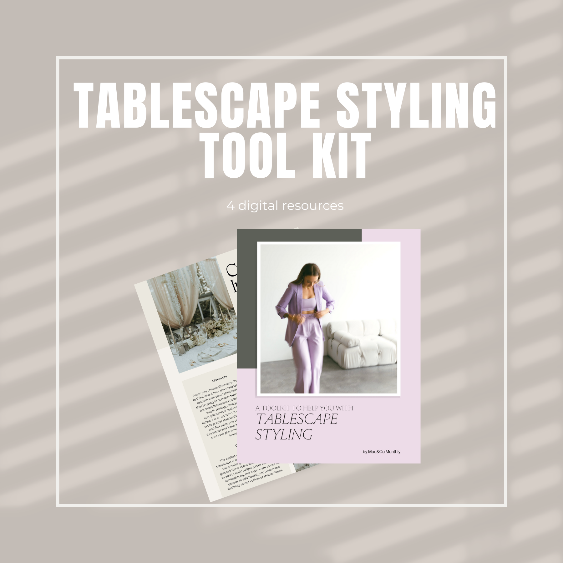 Owning a Successful Business Tool Kit — Mae&Co Shop