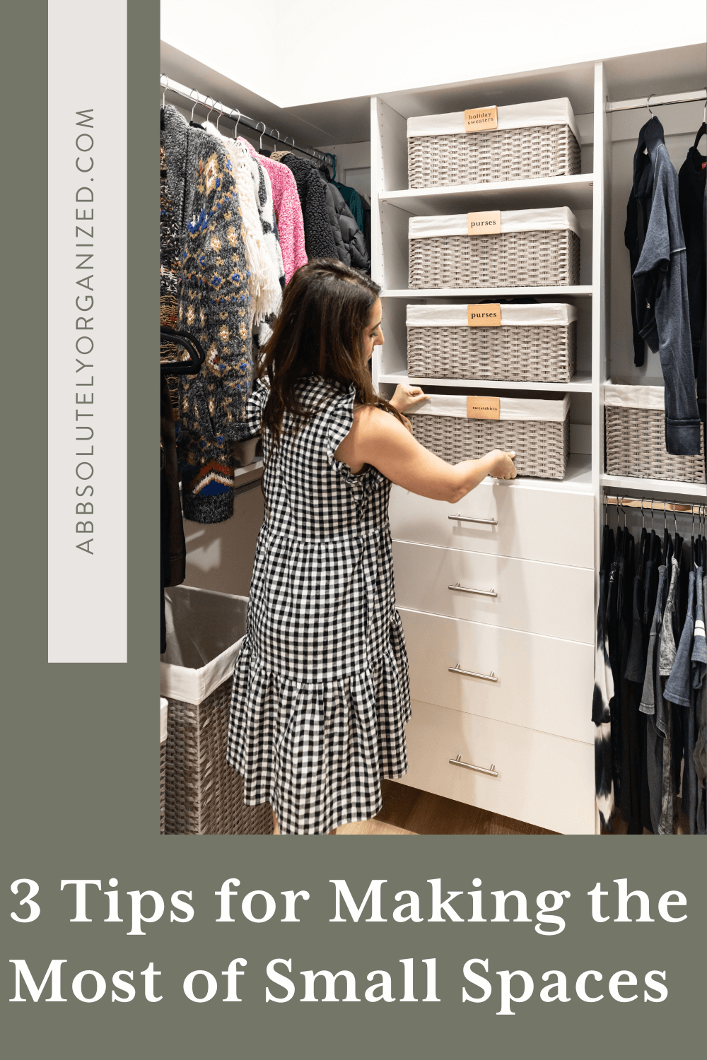 3 Tips for Organizing & Making the Most of Small Spaces — Abbsolutely ...