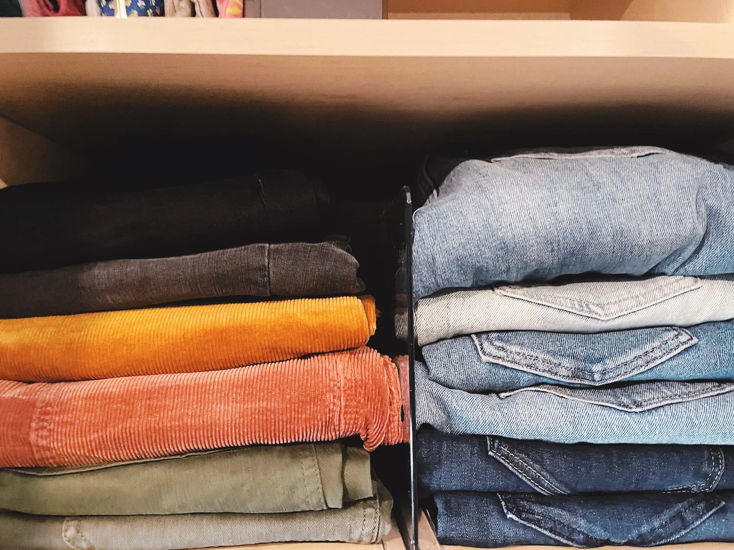 How a Pro Organizer Folds: Pants, Workout & Loungewear — Abbsolutely ...