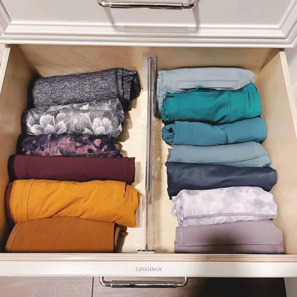 How a Pro Organizer Folds: Pants, Workout & Loungewear — Abbsolutely ...