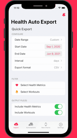 Welcome! — Manage and Export Apple Health Data