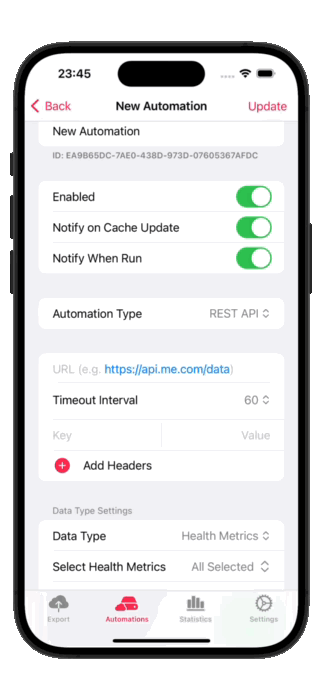 How to Sync Apple Health Data to via REST API — Manage and Export Apple Health Data