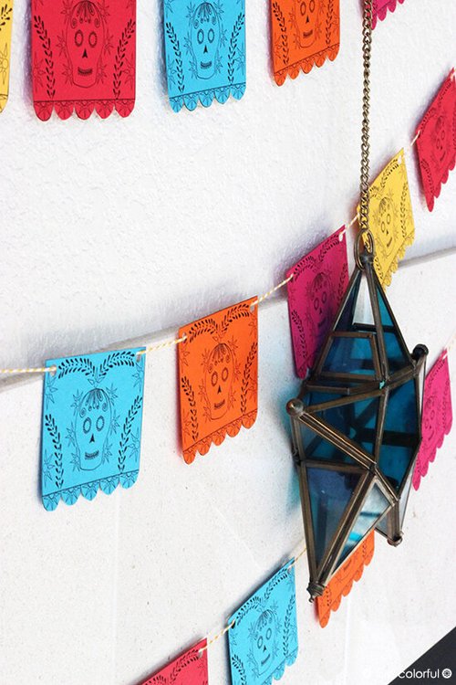 Free Printable: Mini Papel Picado — Live Colorful