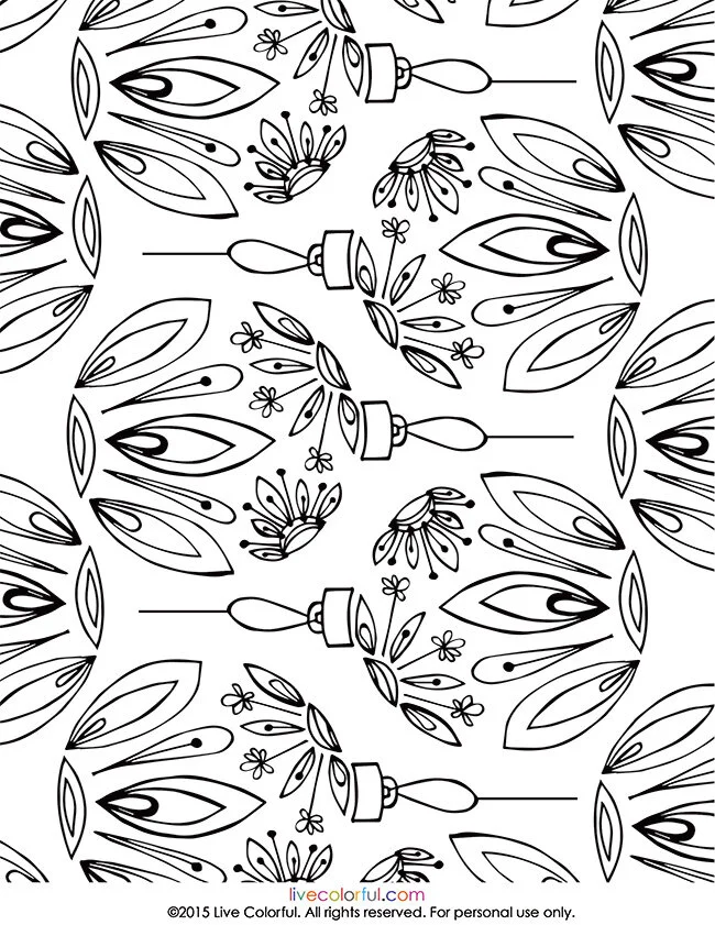 How to Make Coloring Page Wrapping Paper — Live Colorful