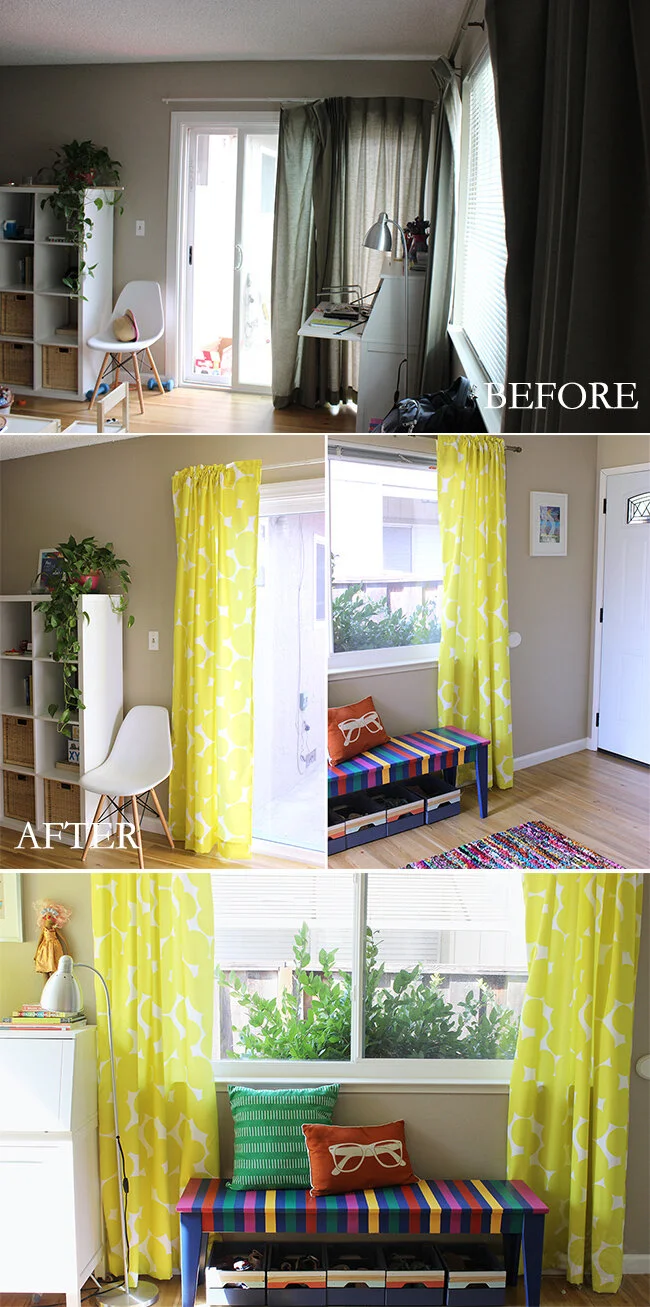 How to Make Curtains (DIY Video Tutorial) — Live Colorful