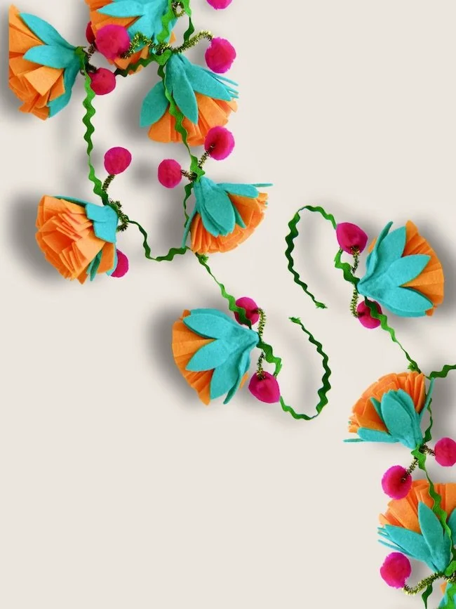 DIY Marigold Garland for Dia de Muertos: Step-by-Step Guide — Live Colorful