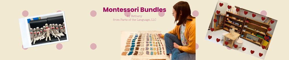 Montessori Bundles — Parts of the Language, LLC