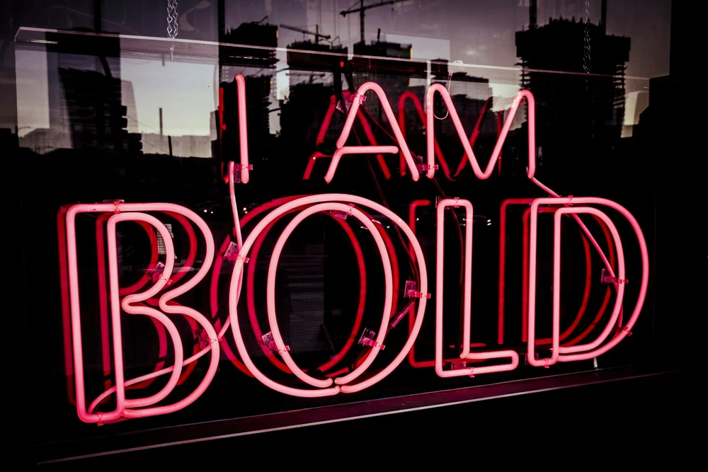 The Power of Being Bold — Sarah Davis