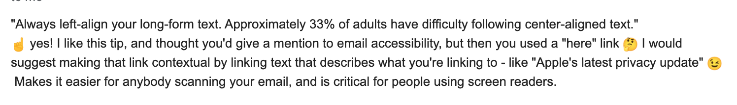 Why you should avoid using “click here” in your email copy — Naomi West ...