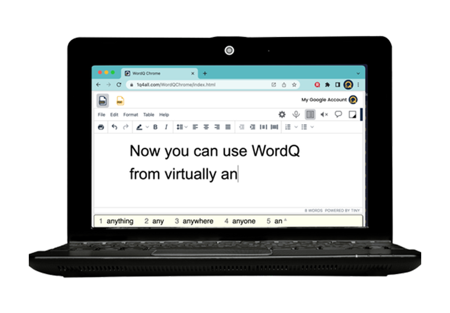 Quillsoft, the creators of WordQ