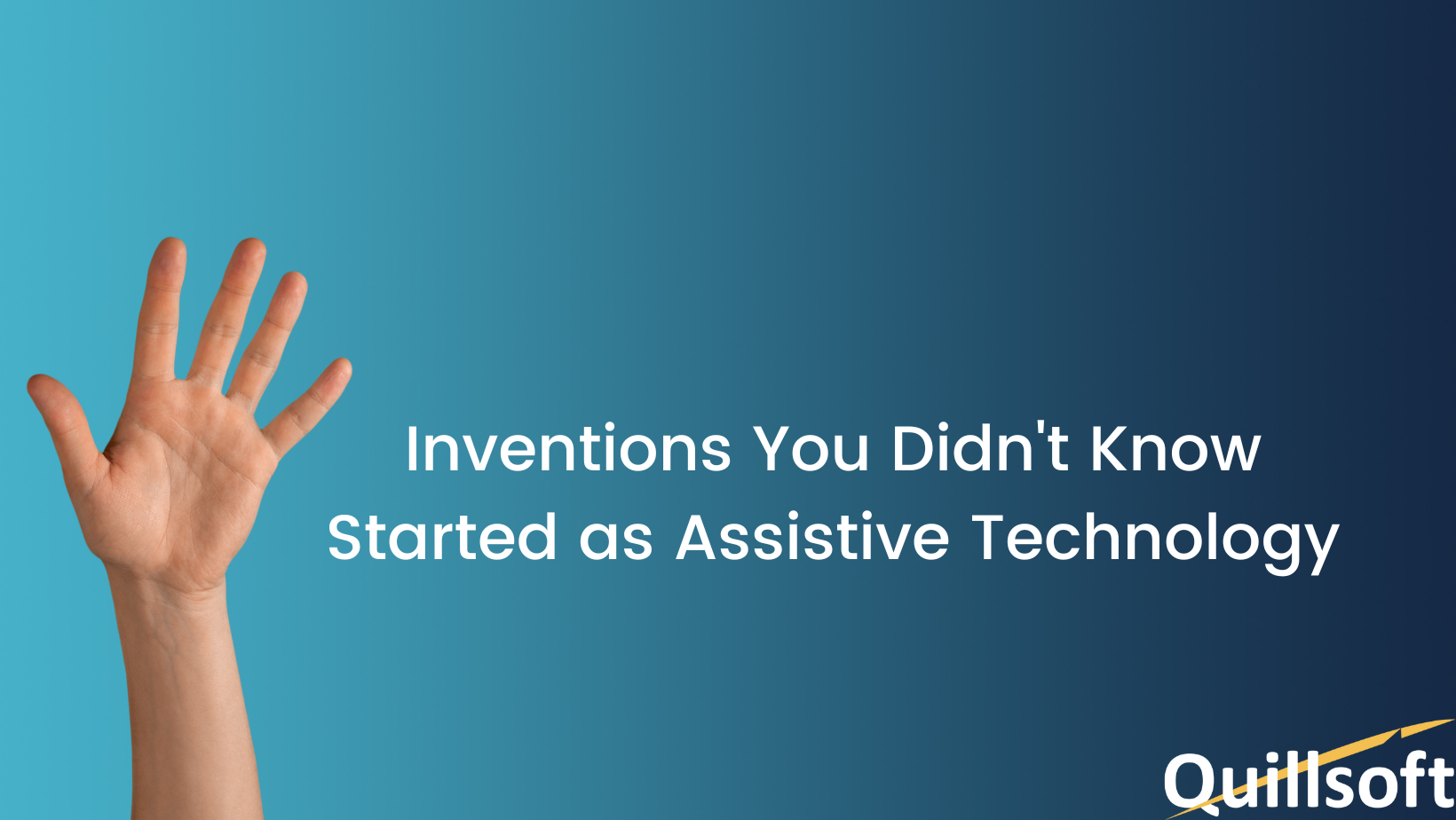 5 Inventions You Didnt Know Started As Assistive Technology