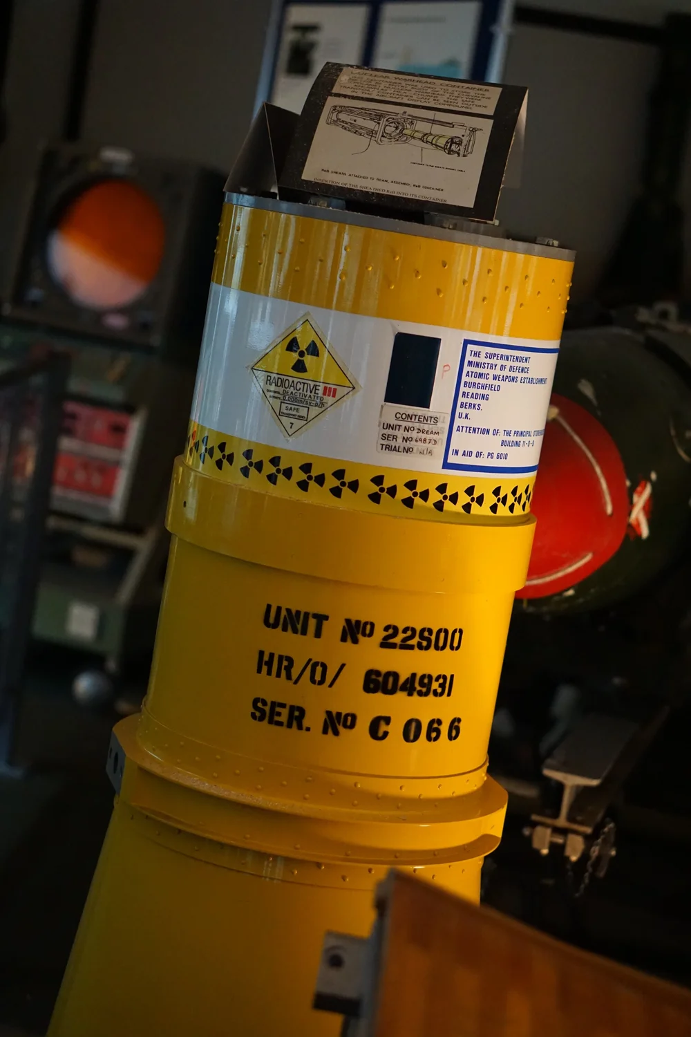 Nuclear Weapons Display — Hack Green Secret Nuclear Bunker