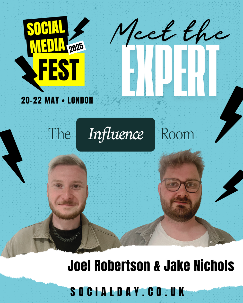 Meet the Experts from The Influence Room — SocialDay Social Media ...