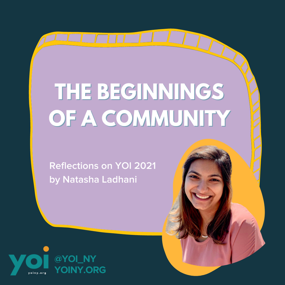 The Beginnings of a Community — Youth Organizing Institute