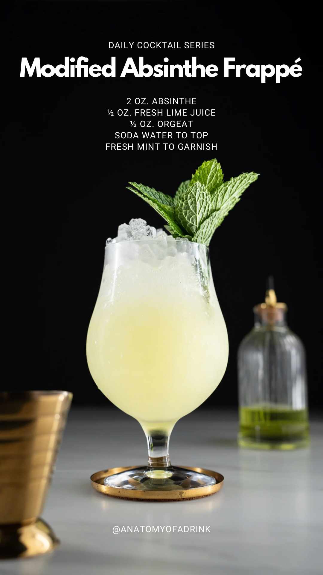 Modified Absinthe Frappé — Daniel E. Zajic