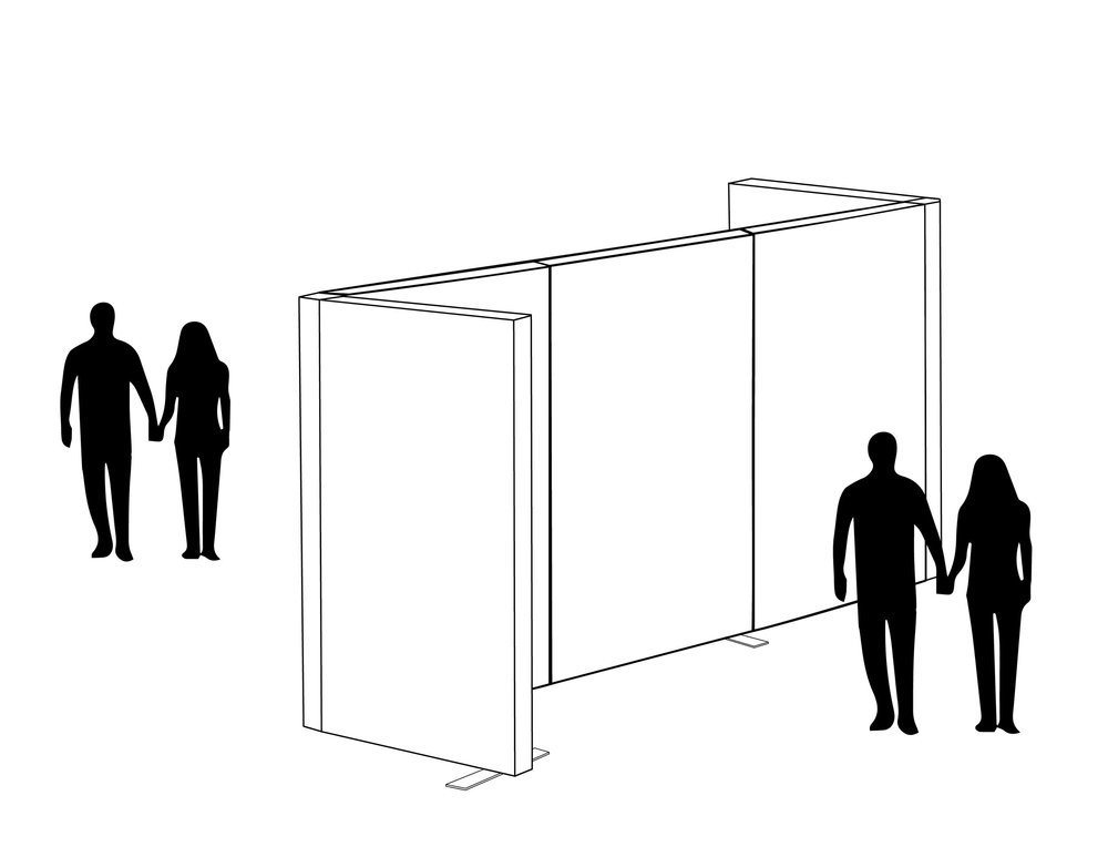 Mobile Gallery / Moveable Walls / Portable Display Walls — Always Lucky ...