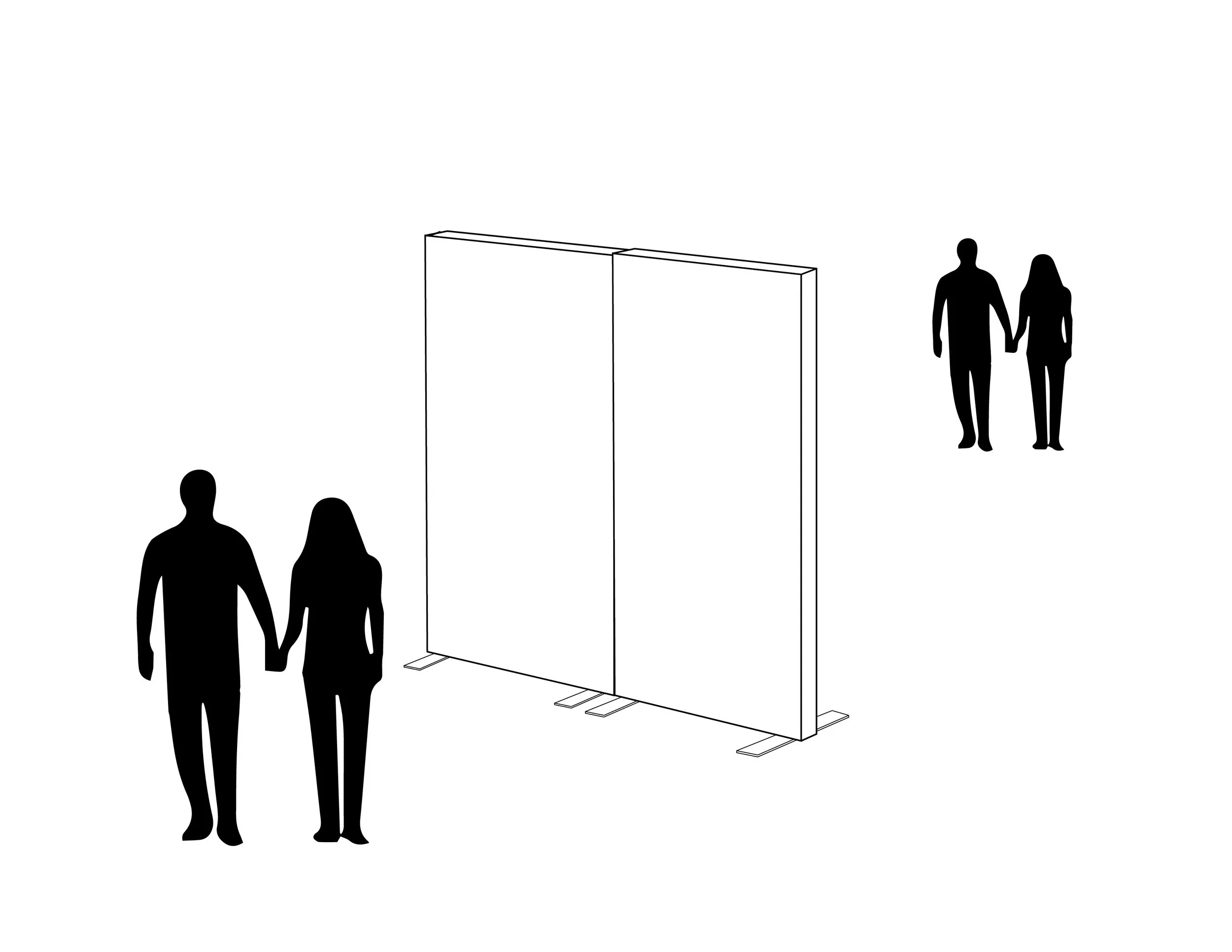 Mobile Gallery / Moveable Walls / Portable Display Walls — Always Lucky ...