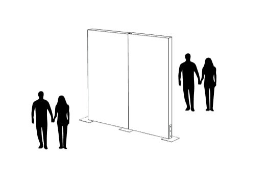 Mobile Gallery / Moveable Walls — Always Lucky Studio