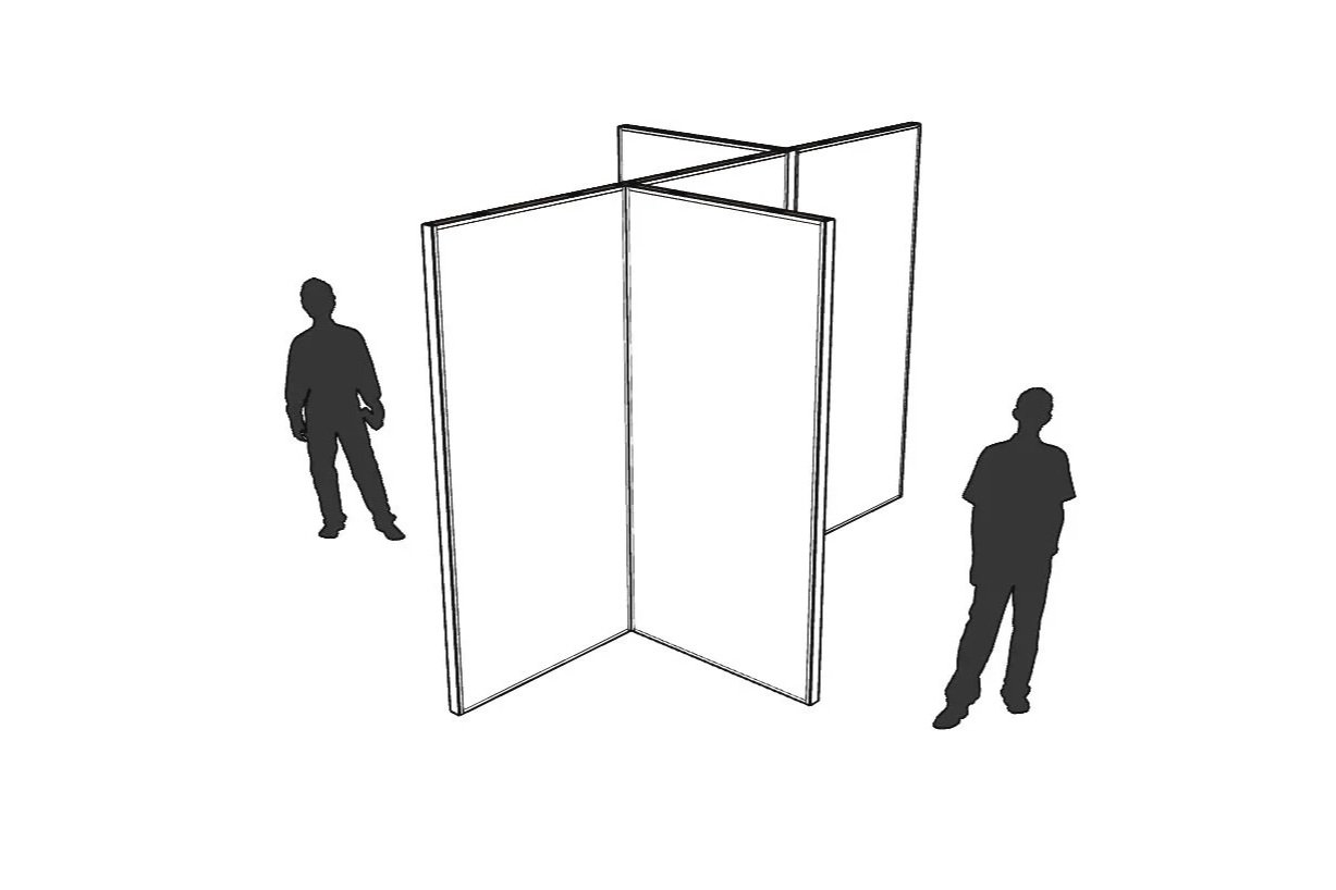Mobile Gallery / Moveable Walls / Portable Display Walls — Always Lucky ...