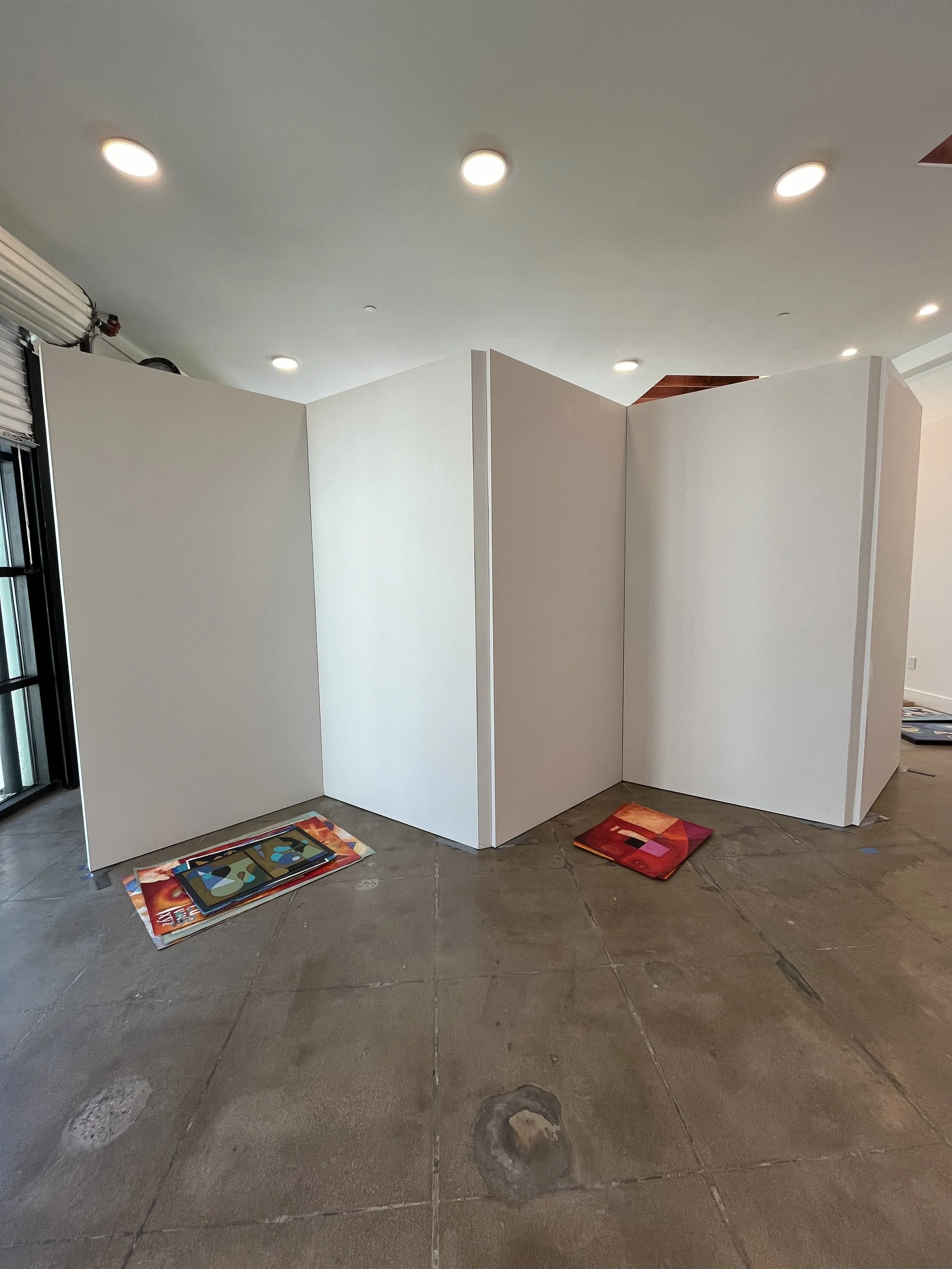 Mobile Gallery / Moveable Walls — Always Lucky Studio